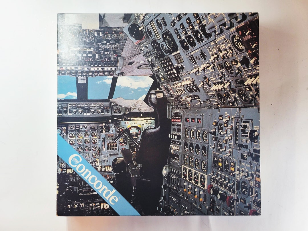 Challenger Concorde Cockpit Pigsaw Puzzle - Etsy