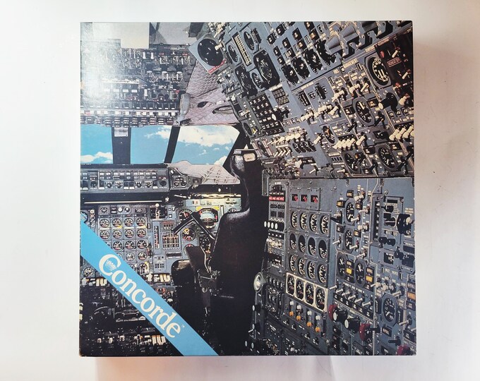 Challenger Concorde Cockpit Pigsaw Puzzle - Etsy