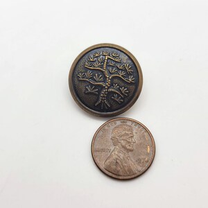 Set of 4 Tree Picture Buttons - Etsy