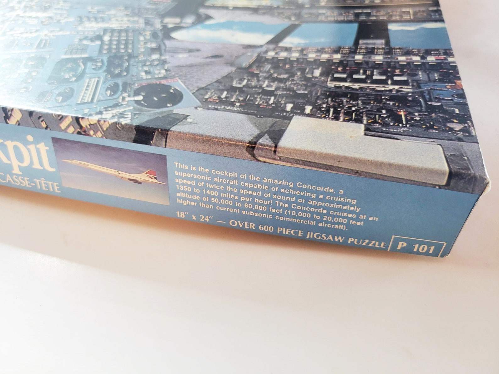 Challenger Concorde Cockpit Pigsaw Puzzle - Etsy