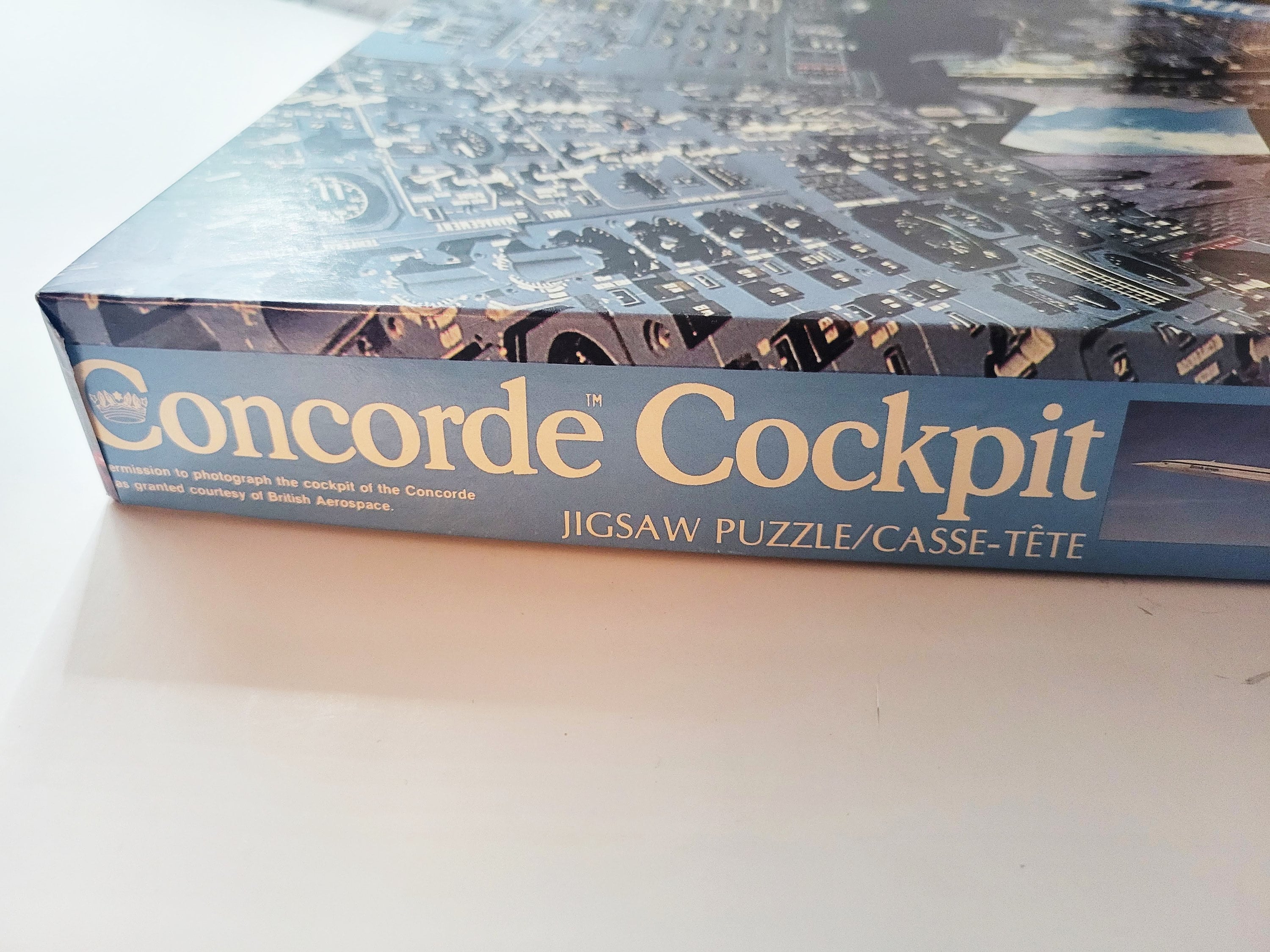 Challenger Concorde Cockpit Pigsaw Puzzle - Etsy