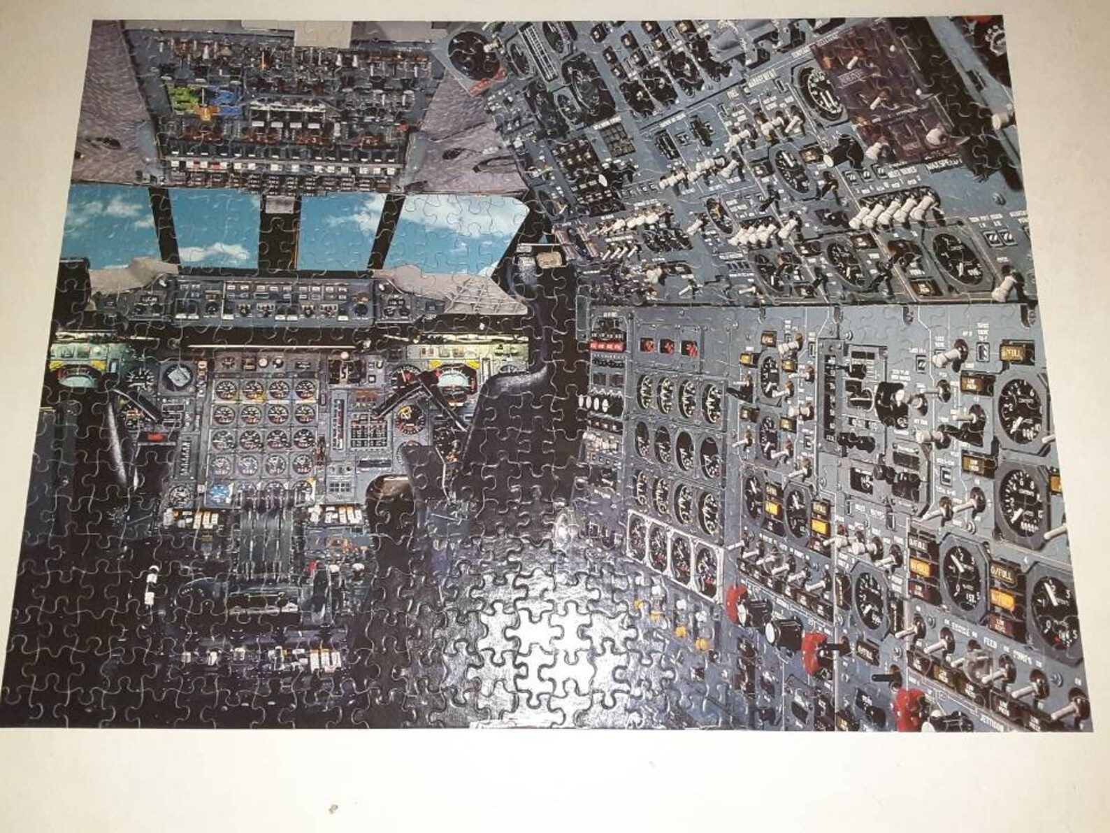 Challenger Concorde Cockpit Pigsaw Puzzle - Etsy