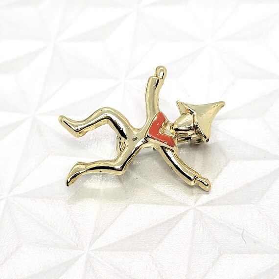 Dancing Man Scatter Pin - Gem
