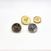 Set of 4 Deer Fawn Buttons - Etsy