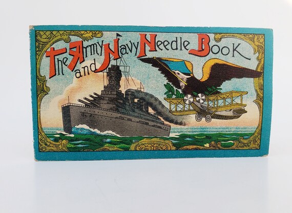 Army Navy Needle Book Made in Occupied Japan | Etsy