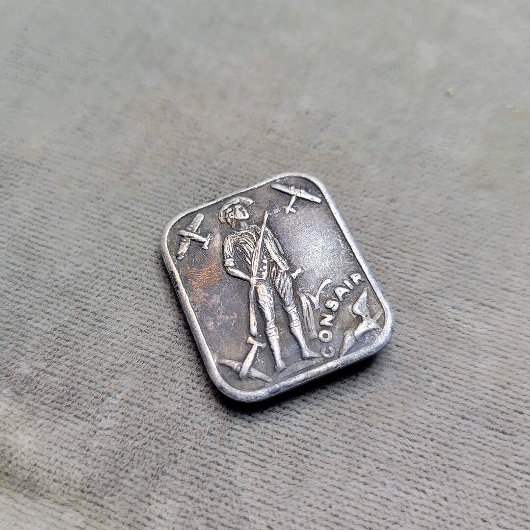 Vintage Small Consair Badge Lapel Pin - Etsy