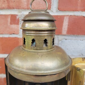 Perko Perkins Marine Lamp - All Brass - Etsy