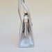 Silver Metallic Top Handled Handbag - Etsy