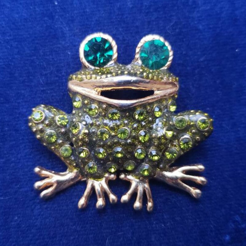 Frog Brooch - Etsy