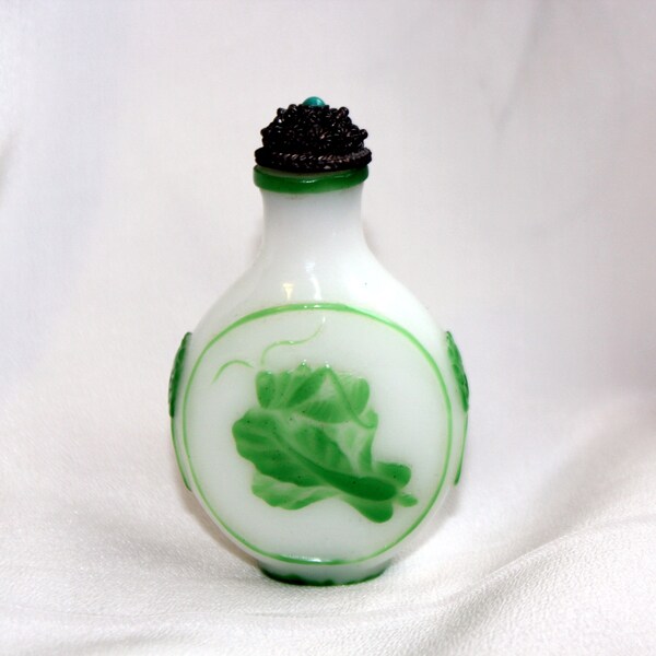 Glass Snuff Bottle - Etsy