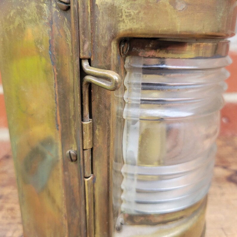 Perko Perkins Marine Lamp All Brass - Etsy