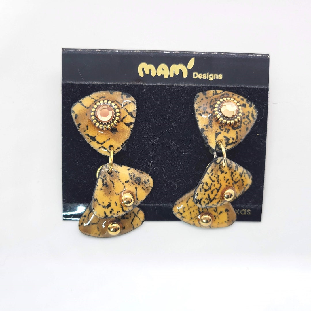 MAM' Designs Clip on Earrings - Etsy