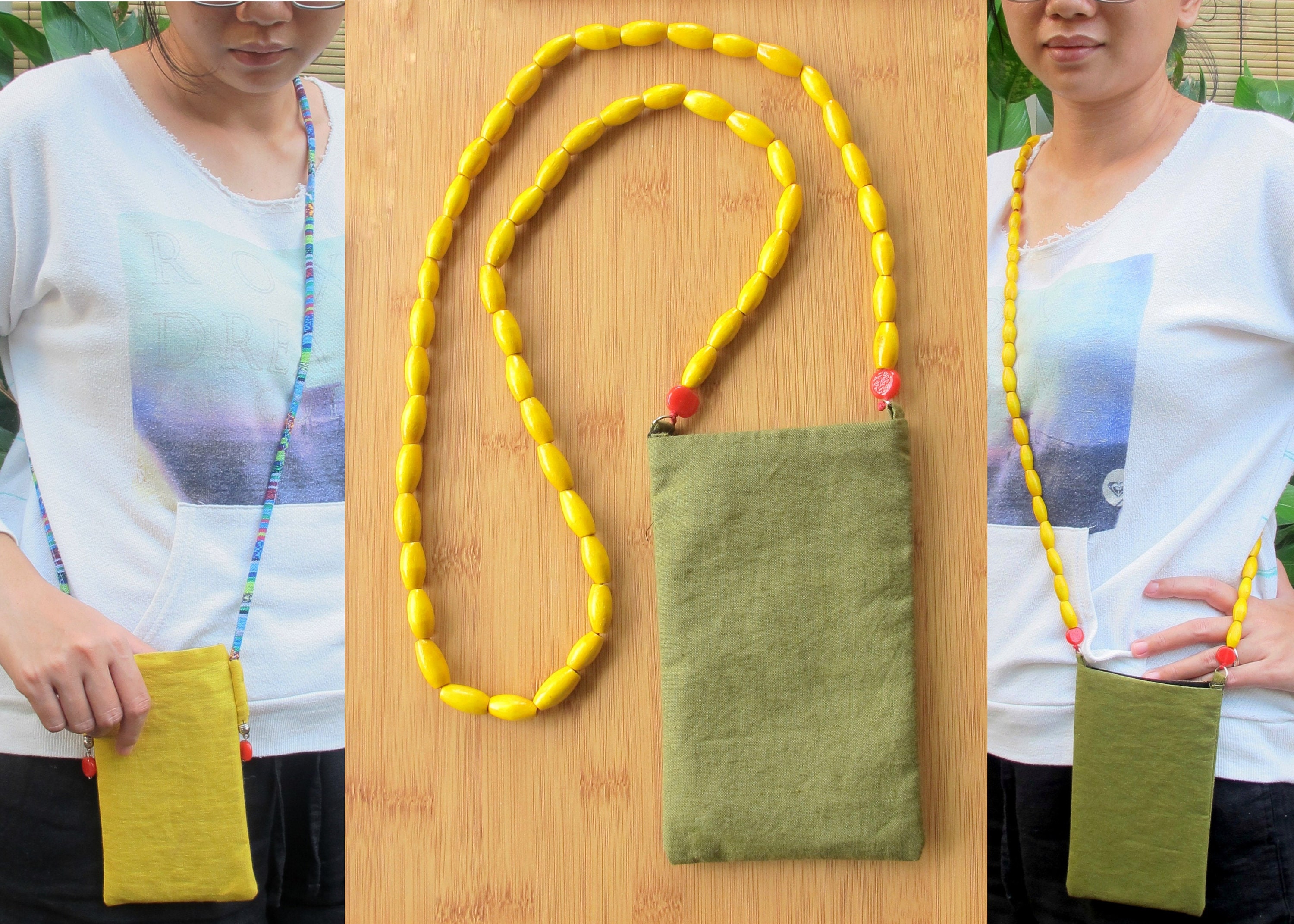 Linen Phone Bag, Soft Smartphone Case, Fabric Phone Case, Telephone ...