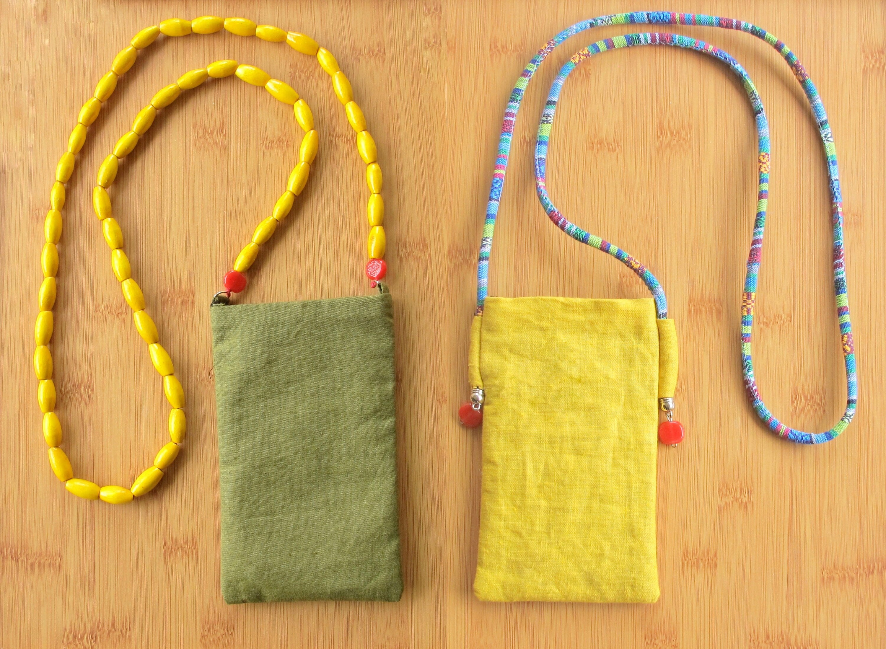 Linen Phone Bag, Soft Smartphone Case, Fabric Phone Case, Telephone ...