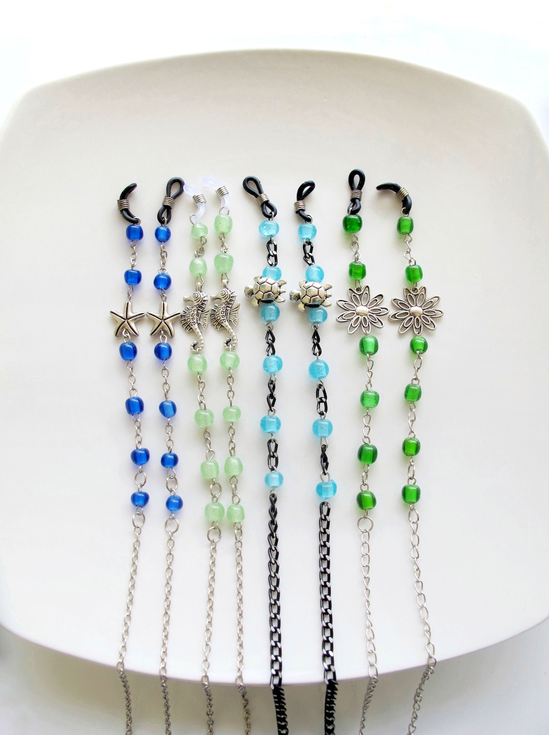 Ocean Glasses Chain, Glasses Chain for Men, Eyeglass Chain for Women ...