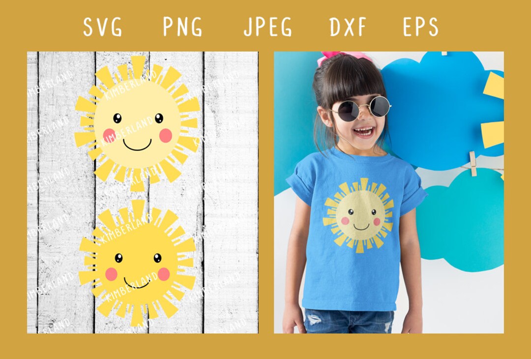 Sunshine SVG, PNG, Clipart, Vector, Digital Download, Design Print for ...
