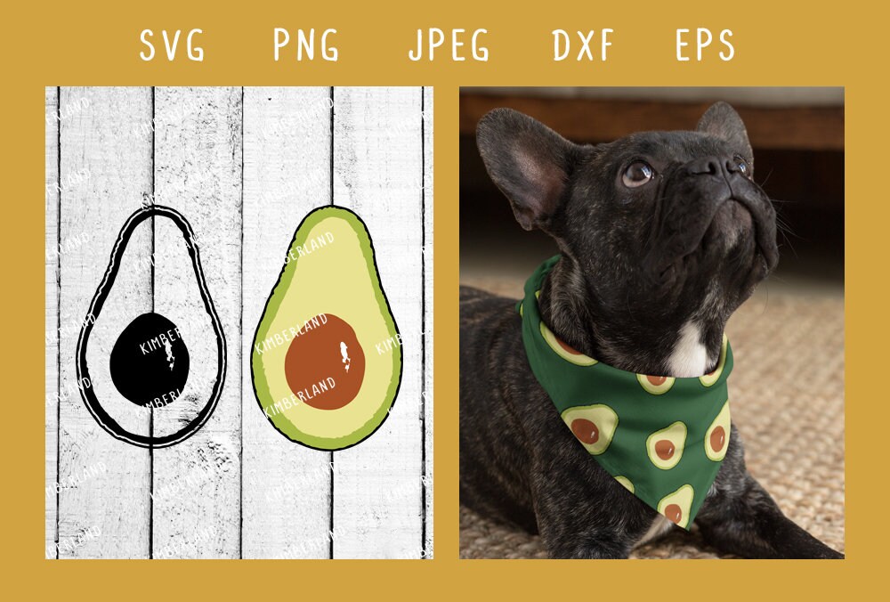 Aguacate SVG PNG Clipart Vector Descarga Digital Diseño - Etsy México