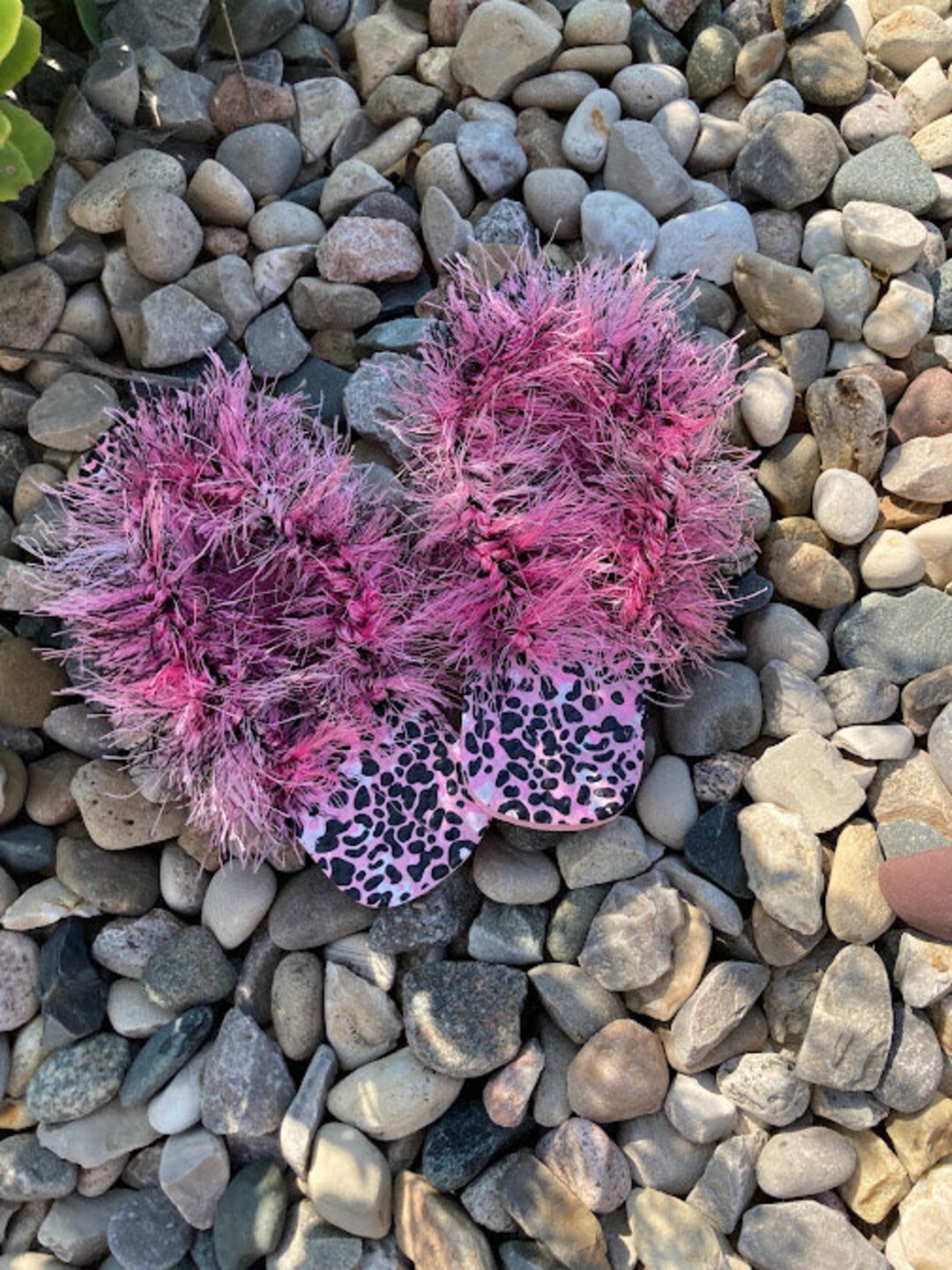 Fuzzy Fluffy Flip Flop - Child - Etsy