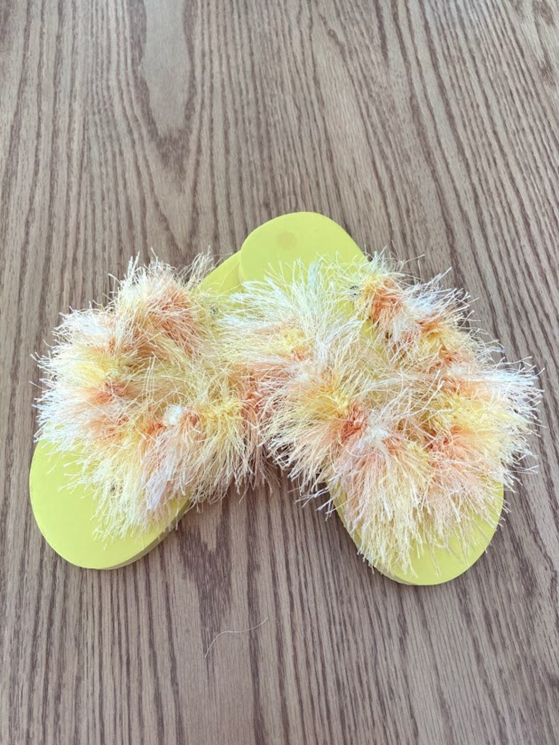 Fuzzy Fluffy Flip Flop Child | Etsy