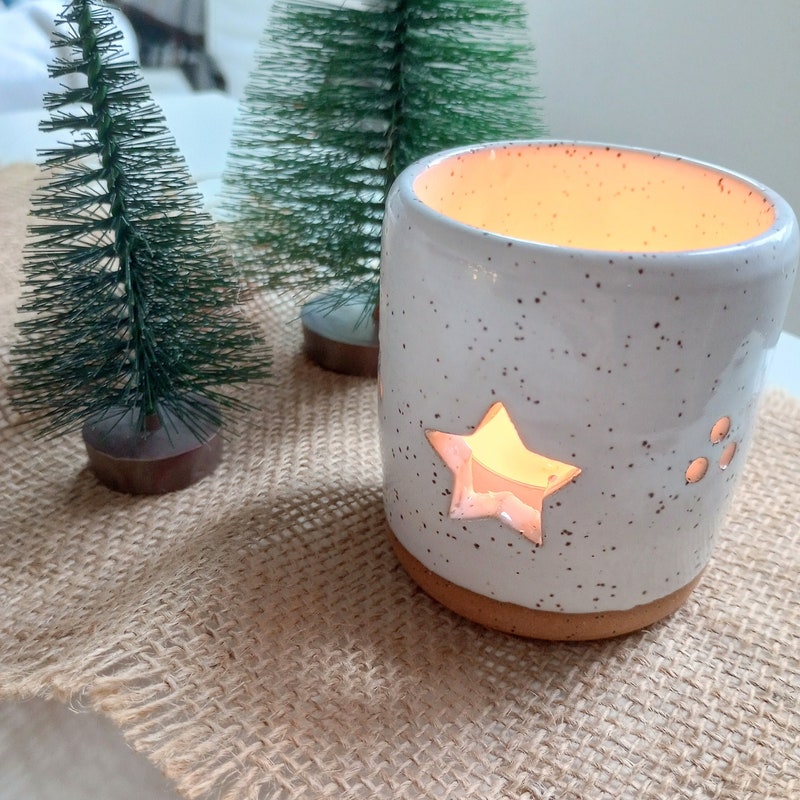 Pottery Tealight Star - Etsy