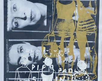 Gold Screen Print - Etsy