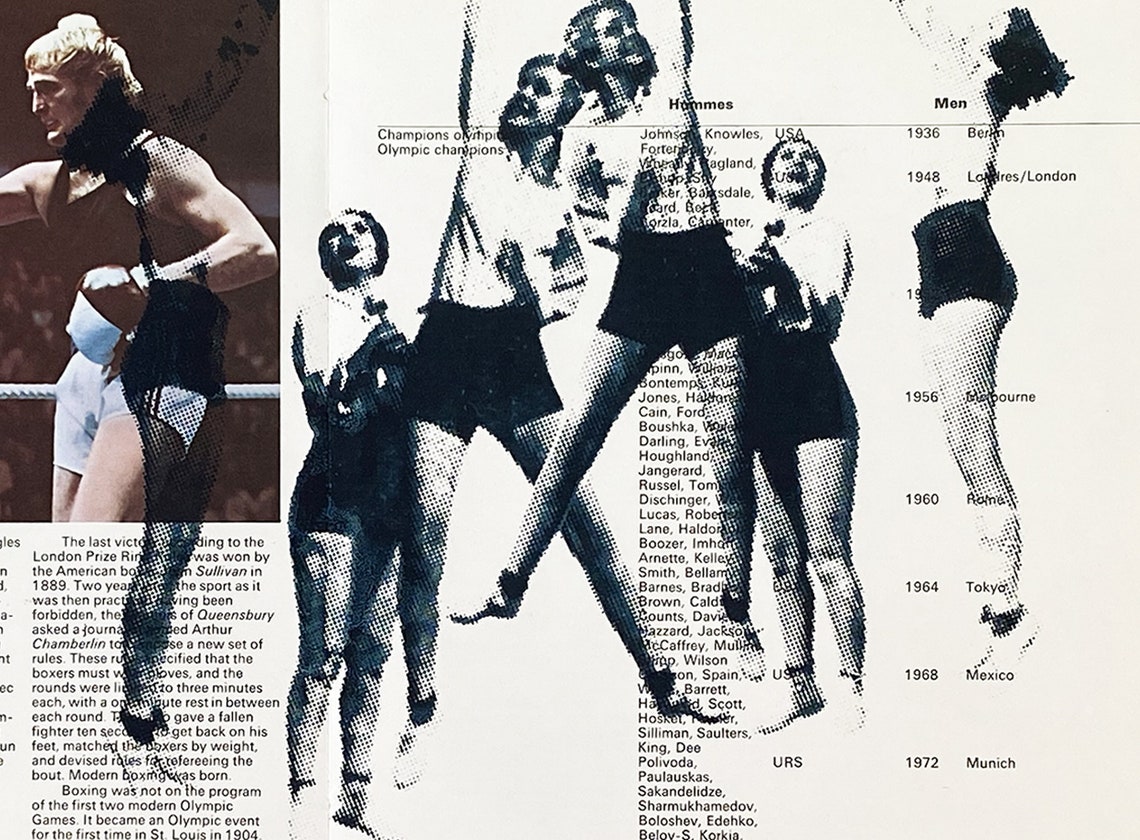 Dark Blue Screen Printing Poster // 16x12 Inches Original Art Print ...