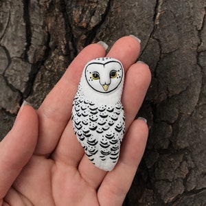 Barn Owl Cabochon Necklace Animal Cabs for Beading Clay Jewelry ...