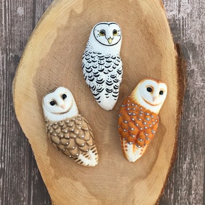 Barn Owl Cabochon Necklace Animal Cabs for Beading Clay Jewelry ...