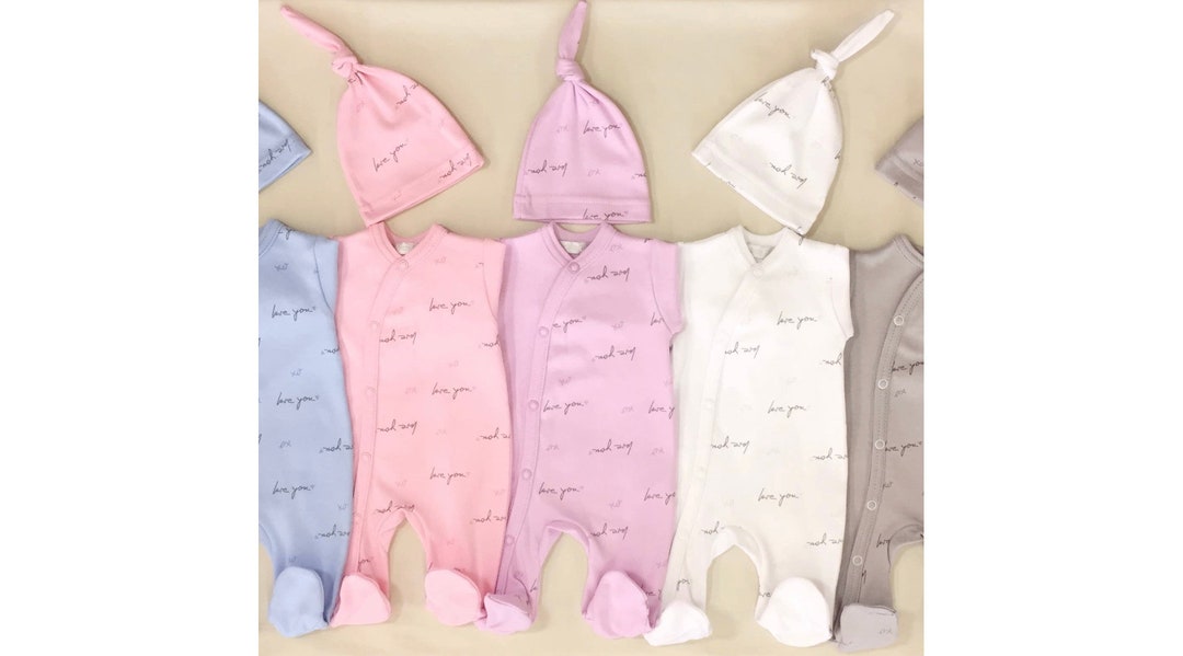 Love You Layette Set - Etsy