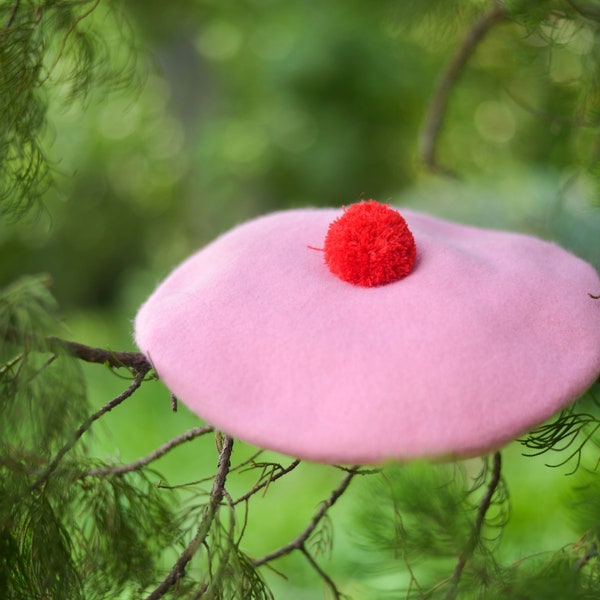 Pink Berets - Etsy