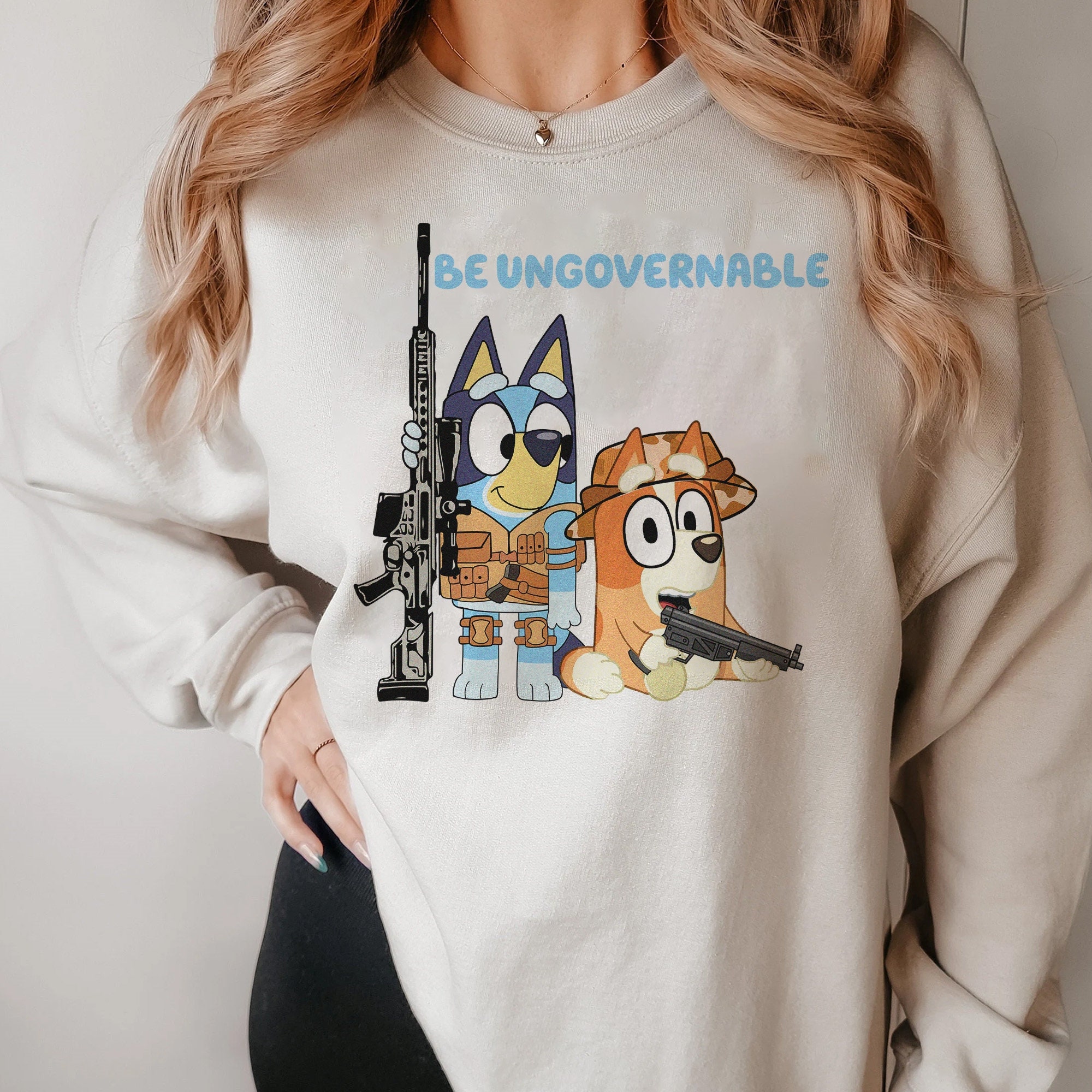 Bluey Bandit Bingo PNG, Bluey Heeler Be Ungovernable Shirt, Bluey Design Gift for Dad Mom ...