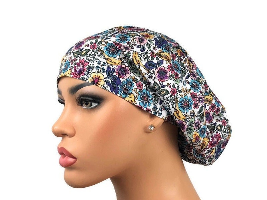Surgical Scrub Hat, Euro Scrub Hats, Medical Scrub Hat, Bouffant Scrub ...