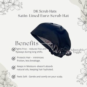 Euro Scrub Hat: Surgical Scrub Cap, Surgery Nurse Scrubhat, OR Scrub ...