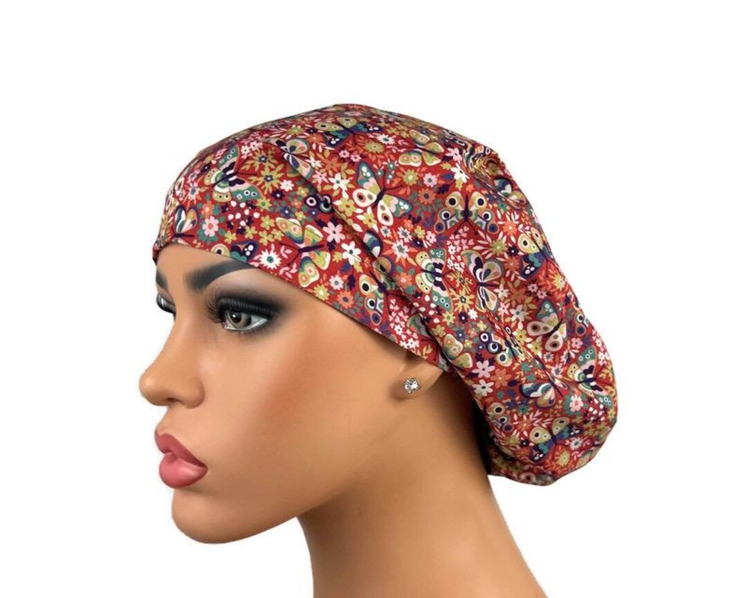 Scrub Cap for Women, Surgical Cap, Euro Scrub Hat, Gift for Nurses ...