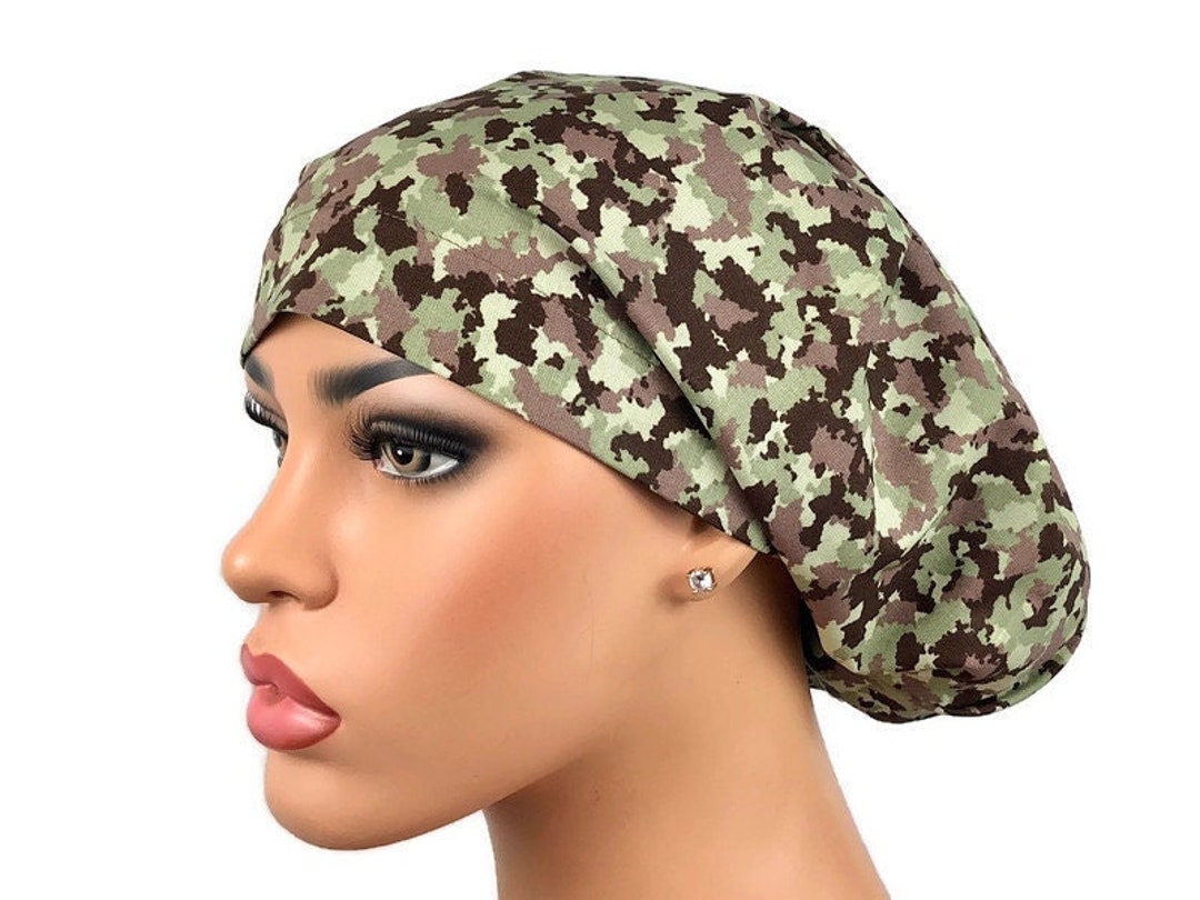 Surgical Scrubhat, Euro Scrubhat for Women, Camo Scrubcap, Healthcare ...