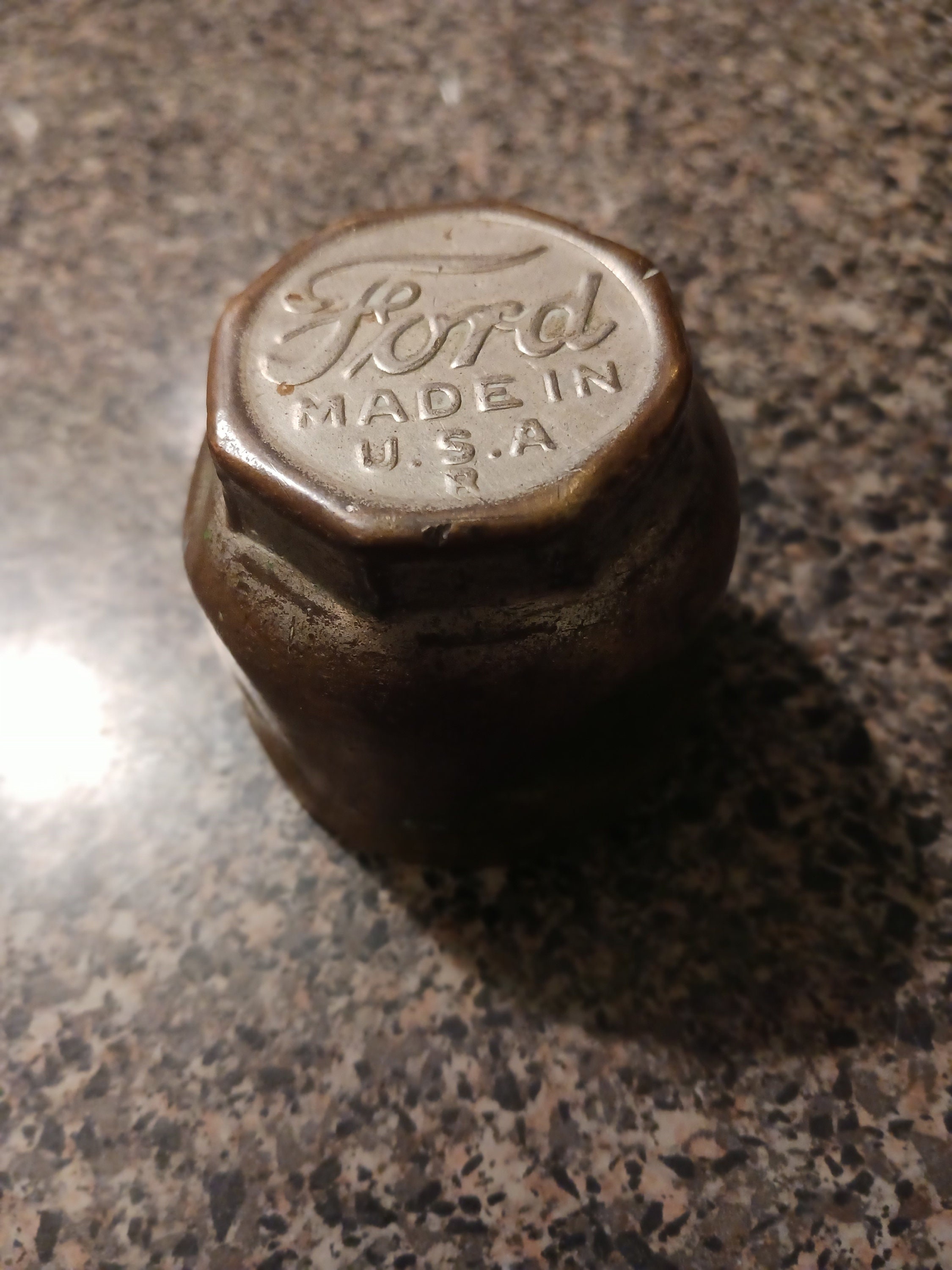 Vintage Ford Model T Brass Threaded Hub Cap Grease Cap - Etsy