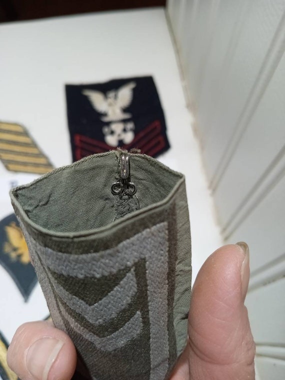 Vintage 1940s Military Patches; World War II Era - Gem