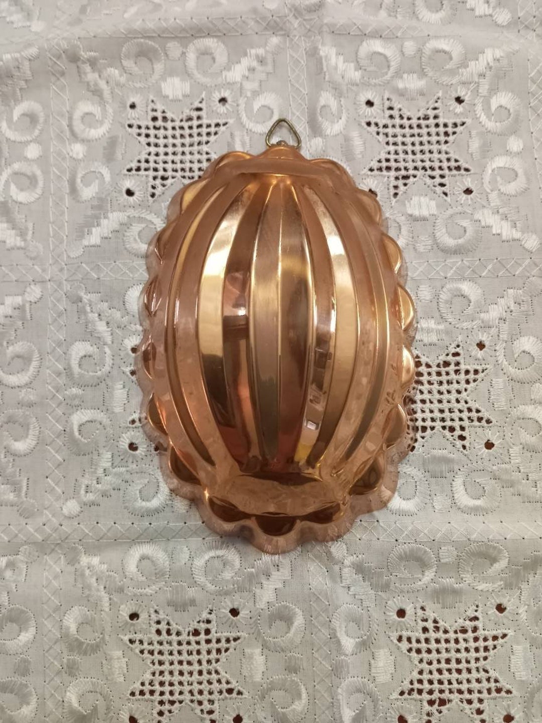 Vintage Copral Fluted Copper Mold, Made in Portugal - Etsy