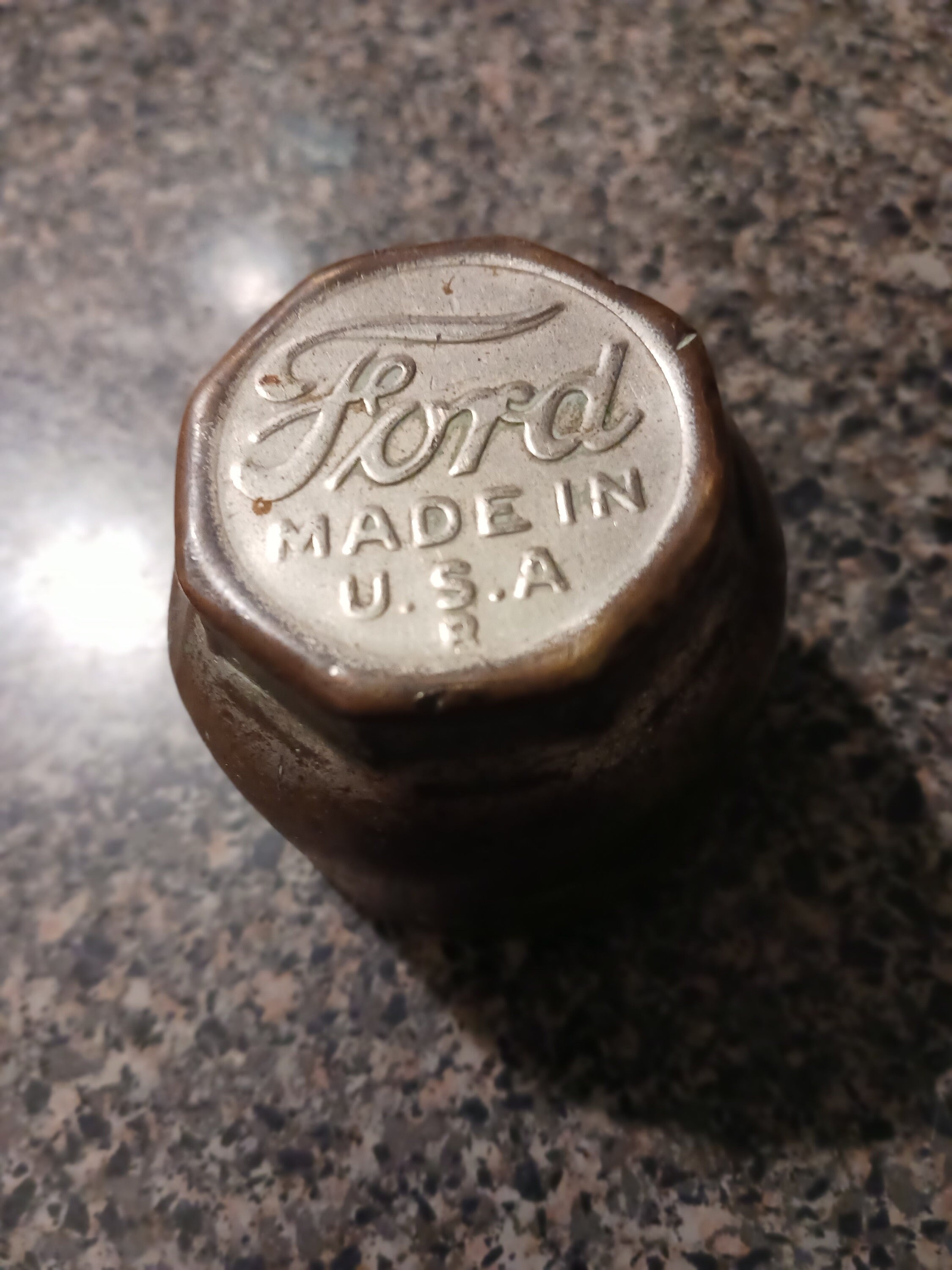 Vintage Ford Model T Brass Threaded Hub Cap; Grease Cap - Etsy