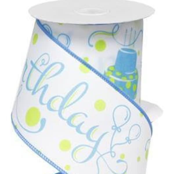 Happy Birthday Ribbon - Etsy