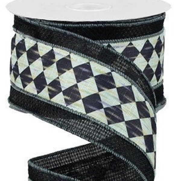 Harlequin Ribbon - Etsy