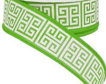 Greek Key Ribbon | Etsy