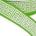 33 Yards Wired Ribbon by the Roll Lime Green Greek Key - Etsy