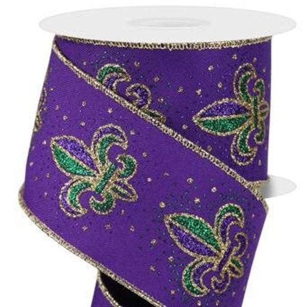Mardi Gras Ribbon - Etsy