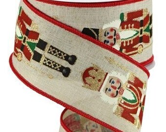 Nutcracker Ribbon Wired - Etsy
