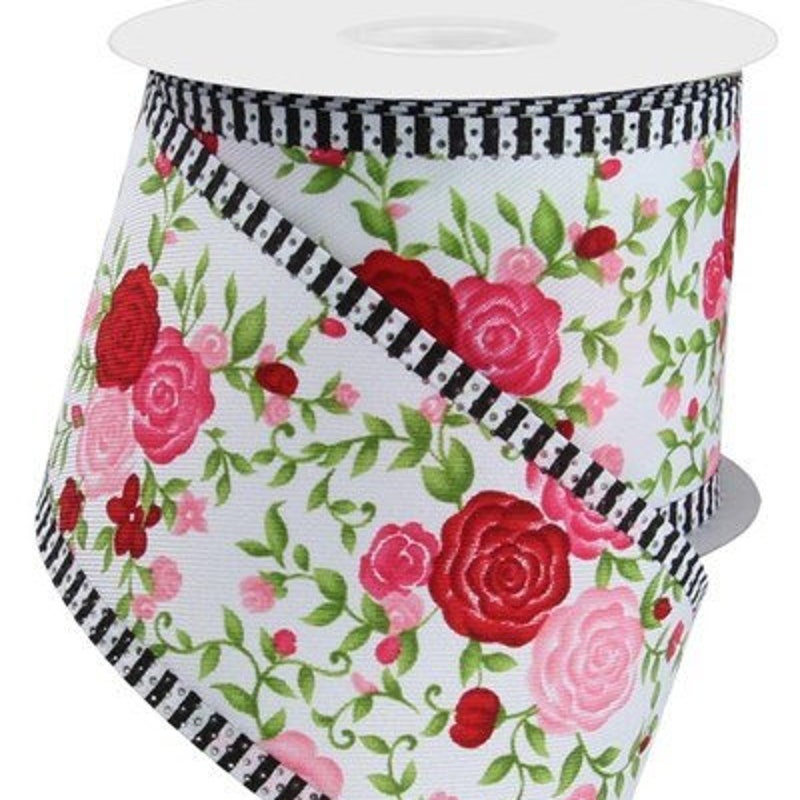 Pink Ribbon Roses - Etsy