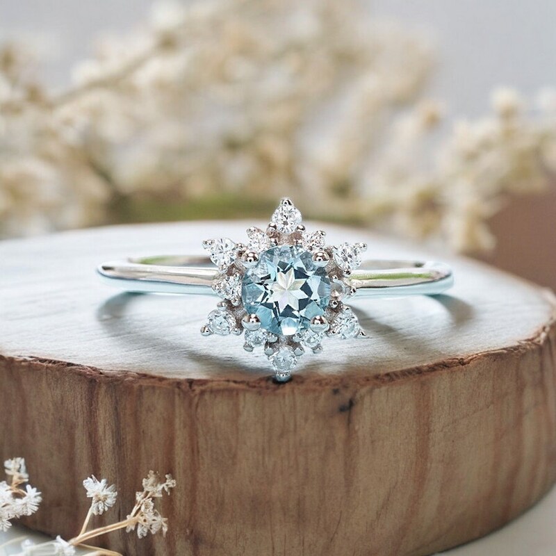 Snowflake Ring - Etsy