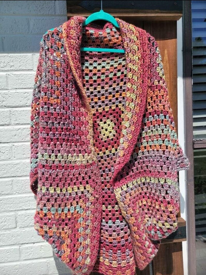 Granny Square Shrug - Etsy
