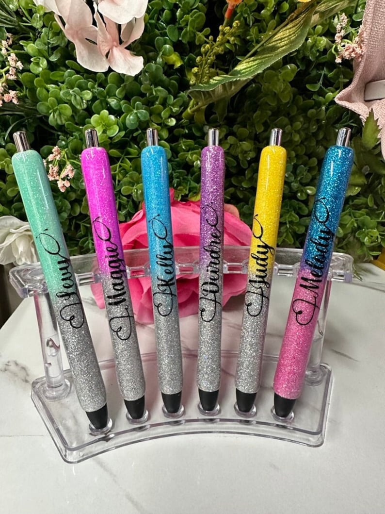 Nurse RN BSN Gift Glitter Pens | Inkjoy Glitter Pen | Personalizable ...