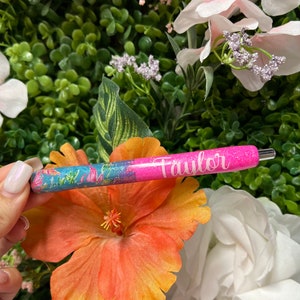 Glitter Tropical, Neon, Lilly Pens | Inkjoy Glitter Pen ...